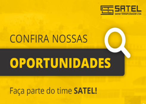 SATEL - Safar Terraplenagem Ltda divulga oportunidades de emprego em Itabirito. Veja como enviar ...